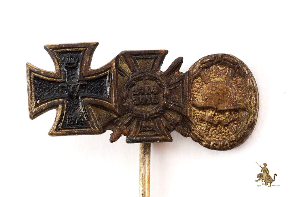 Imperial Iron Cross Hindenburg Cross & Wound Badge - Epic Artifacts